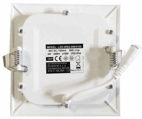 RedLED SPL-PRO-6W LED panel RedLED Downlight square 6W čtverec | K