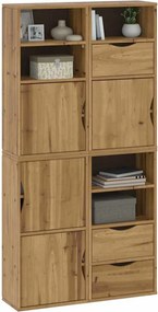 Boční skříňky 4 ks "ODDA" 40x24x79 cm Borovicový masiv 3365350