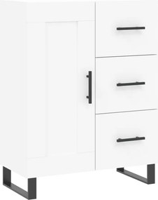 Skříň highboard bílá 69,5 x 34 x 180 cm kompozitní dřevo 3200025