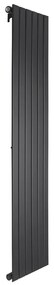 Gamma Gamma, topné těleso 452x1600mm, černá matná, GMA-GRZE-L-ST-1600452-BK