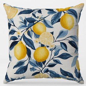 DEKORAČNÍ POVLAK NA POLŠTÁŘ SICIL LIMONE1 43X43 CM VZOROVANÝ