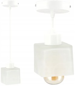 LED stropní svítidlo - 1xE27 - GLASS CUBE