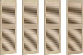 Skříňové dveře se dveřmi 4 ks Přírodní 140,5 x 49,5 cm 3394498