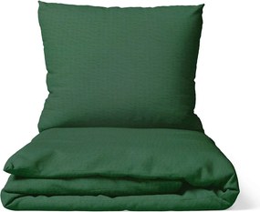 Krepové povlečení Jednobarevné - zelené Velikost: 140 x 200 + 70 x 90