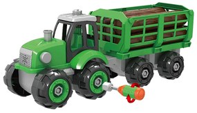 Traktor šroubovací se dřevem