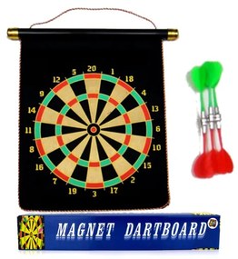 003297 Magnetické šipky s oboustranným terčem - Dartboard