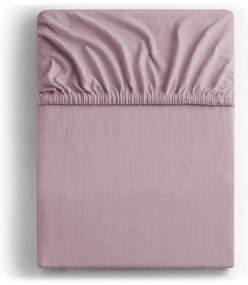 Starorůžové napínací prostěradlo jersey 90x200 cm Amber – Restilo