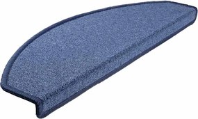 Schodové rohože 30 ks 65 x 24 x 4 cm modré, půlkulaté, velké 3365756
