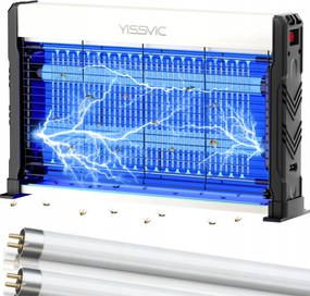 Lampa proti komárům Muchy Vosy Hmyz Elektrická Insekticidní Uv Velká Výkonná 30W