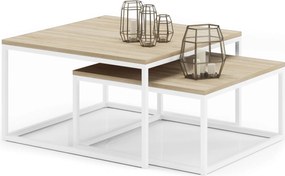 ADRK Furniture Konferenční stolek 2v1 KAMA CT-KAM-W-S