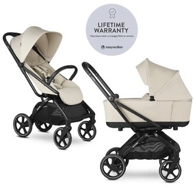EASYWALKER Kočárek kombinovaný Rockey L Bright Taupe