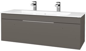 Dřevojas Koupelnová skříň ASTON SZZ 120 Varianta: N06 Lava / Úchytka T05 / N06 Lava