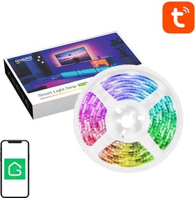 Chytrý WiFi RGB LED světelný pásek Gosund SL1 (2,8 m), Tuya