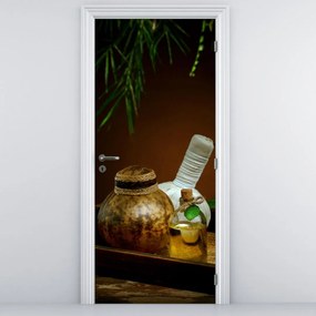 Fototapeta na dveře - SPA věcí (95x205cm)