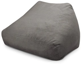 Tmavě šedý manšestrový sedací vak Sofa Snug – SLOWDOWN