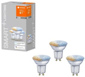 SADA 3x LED Stmívatelná žárovka SMART+ GU10/5W/230V 2700K-6500K - Ledvance