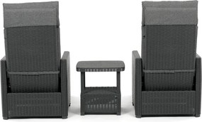 Autronic Zahradní set 1+2 AZS-L2665 GREY