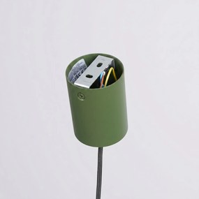 Sollux Lighting Závěsné svítidlo NOX 40 olivově zelené
