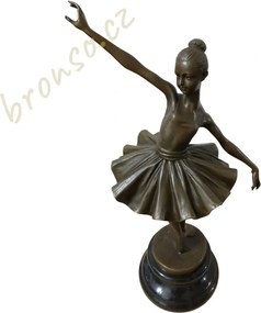Baletka – bronzová socha Milo | Číslovaná, francouzská slévárna