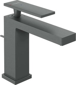 Hansgrohe Tecturis E - Umyvadlová baterie s výpustí, CoolStart, EcoSmart+, kartáčovaný černý chrom 73014340