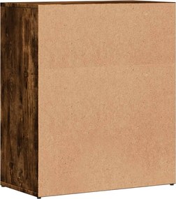 Příborníky 2 ks kouřový dub 60 x 31 x 70 cm kompozitní dřevo 3276543