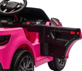 LEAN CARS Elektrické autíčko Land Rover Discovery DLS-K06 růžové