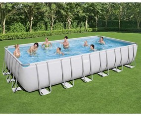 Bestway Bazénový set Power Steel obdélníkový 732 x 366 x 132 cm