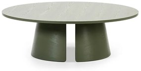 Konferenční stolek cep zelený 110 x 110 MUZZA