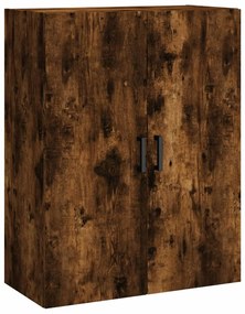 Skříň highboard kouřový dub 69,5 x 34 x 180 cm kompozitní dřevo,  3196072