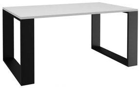 Moderní konferenční stolek bílý/černý