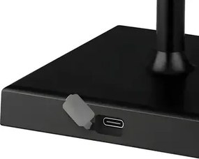 Tracer Pluto černá / Stolní lampa / USB-C / IP44 / 1800mAh