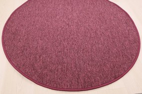 Vopi koberce Kusový koberec Astra vínová kruh - 400x400 (průměr) kruh cm