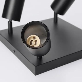 BRILAGI - Bodové svítidlo SELE SQUARE 4xGU10/30W/230V černá