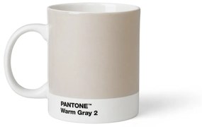 Šedý keramický hrnek 375 ml Warm Gray 2 – Pantone