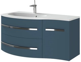 Kingsbath Vanessa Indigo Blue 110 koupelnová skříňka s umyvadlem Orientace: Pravá