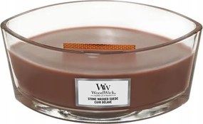 WoodWick svíčka loď Stone Washed Suede 453.6 g