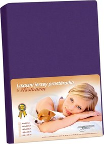 Bellatex Jersey LUX Modrá 120x200 cm
