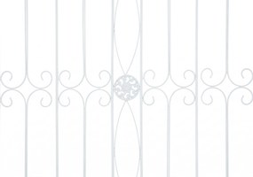 Zahradní plůtek Mangold – bílá
