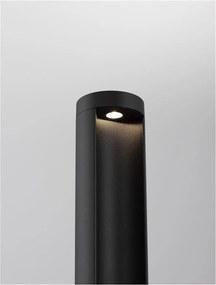 NV 9002879 Venkovní sloupkové svítidlo TIEN černý hliník a čiré sklo LED 8.5W 3000K 200-240V 55st. IP54 - NOVA LUCE