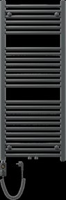 Mexen Ares, elektrické topné těleso 1200x500 mm + topná tyč 600 W, antracitová, W102-1200-500-2600-66