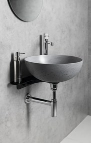 Sapho Sapho, FORMIGO betonové umyvadlo na desku, primer 39cm, šedá, FG317