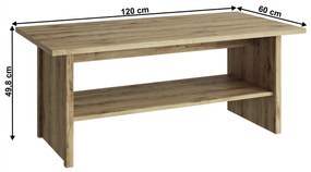 Kondela Konferenční stolek 120, dub navarra, DORSI