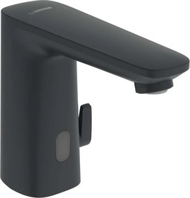 Hansa Electra - Elektronická umyvadlová baterie, bateriové napájení, Bluetooth, matná černá 9220221933