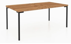 Jídelní stůl z dubového dřeva 90x200 cm Abies – The Beds
