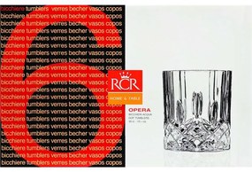 RCR OPERA SKLENICE NA WHISKY 300ML SADA 6 KS