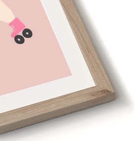 Dětský obrázek 30x40 cm Roller Llama – Styler