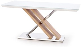 Originální Stůl se skleněnou deskou stolu do Jídelny  Moderní Design HANA