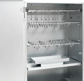 Grilovací trouba / udírna s generátorem kouře pozinkovaná ocel 3200769