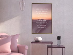 Artgeist Good Advice Velikosti (šířkaxvýška): 40x60, Finální vzhled: Černý rám