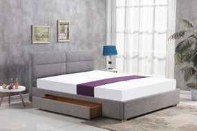 Halmar postel MERIDA barevné provedení šedá